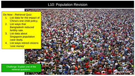 Igcse Population Teaching Resources