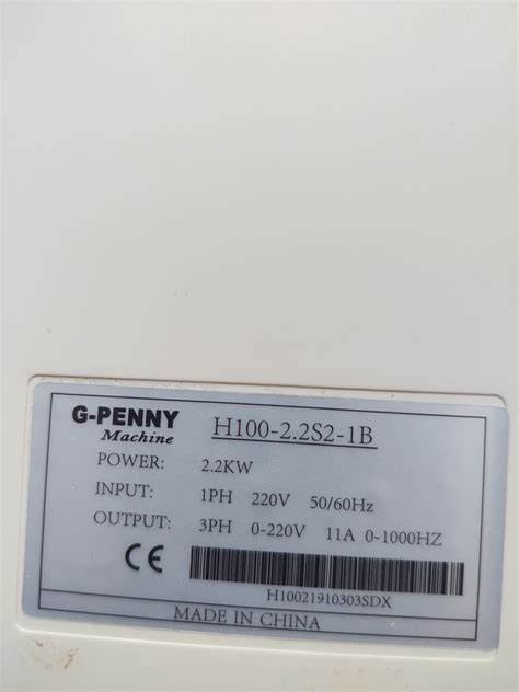 Help With H100 Vfd Setup Wiring Programming Solved Machines Elite