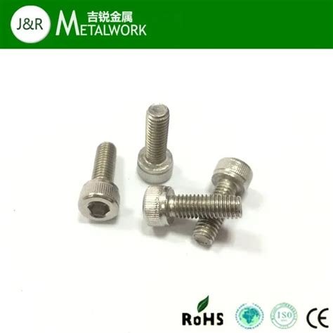 Stainless Steel Ss304 Hex Socket Head Cap Bolt Din912 Stainless Steel Allen Head Bolt M16 M18