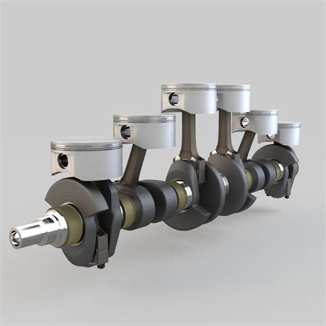 Engine 3d Model 15 Ma Free3d