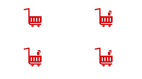 在线购物车图标动画，添加购物车视频素材下载编号31352264光厂vj师网