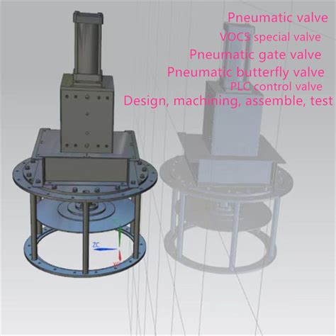 Pneumatic Butterfly Valve Lifting Valve Gate Valve Customized Design