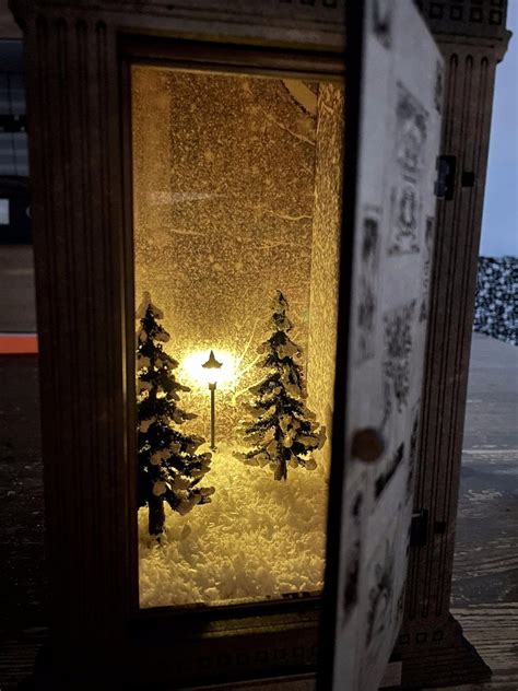 Narnia Themed Book Nook Shelf Insert Diy Alley Book Nook Kit Book