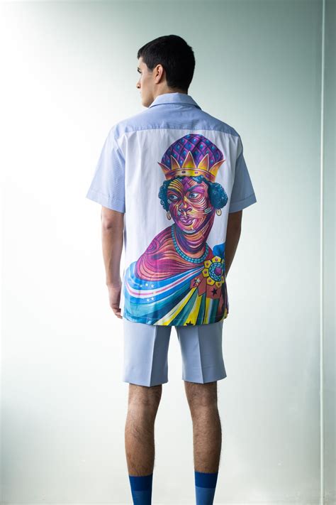 Rainha Ginga Shirt Bbraune