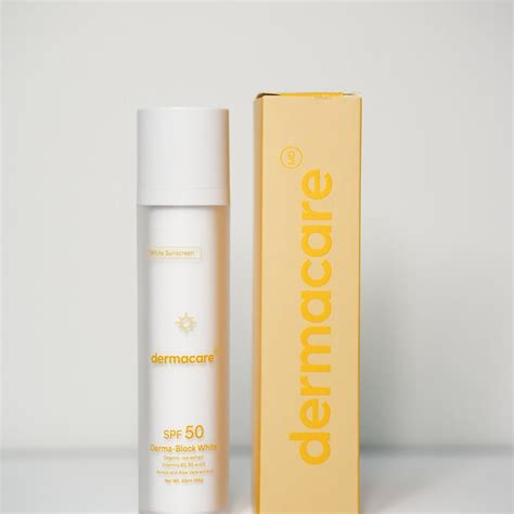 Antioxidant Sunscreen Derma Block White Spf50 Dermacare Md