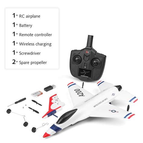 Wltoys Xk A200 F 16b Epp Rc Avião 2 4ghz 2ch Rc Av Vicedeal