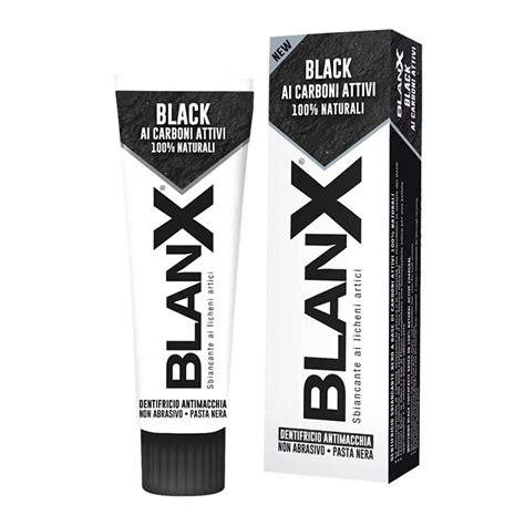 Buy Blanx Arctic Lichen Toothpaste Black Formula 75 Ml Whitening