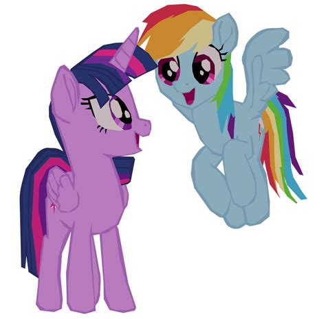 Twilight Sparkle And Rainbow Dash By Benpictures1 On Deviantart