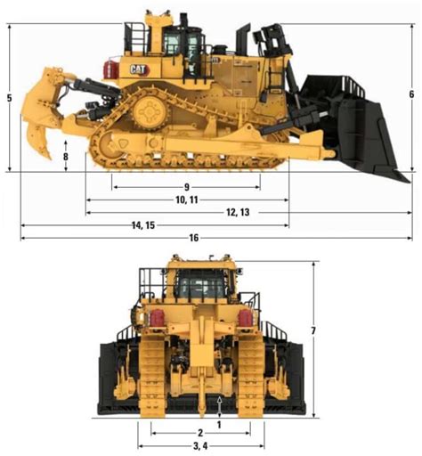 Cat D11 Dozer Specs Weight And Dimensions Codeready