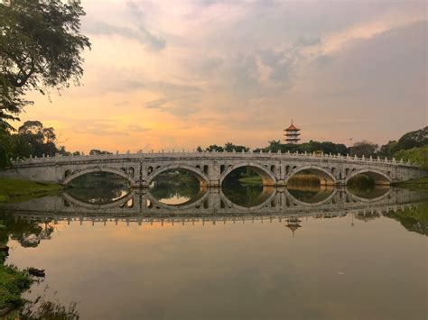 Chinese Garden From Riverside Singapore