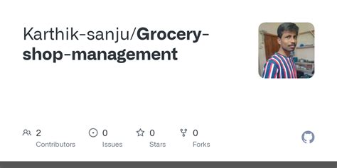 Github Karthik Sanju Grocery Shop Management