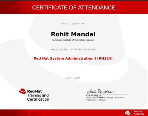 Rohit Mandal On Linkedin Redhat Linuxadministration Sysadmin