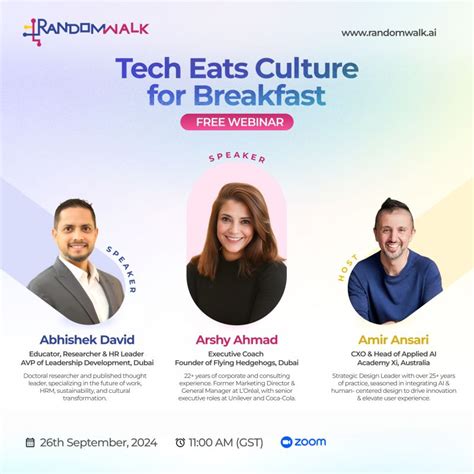 Aswin Srinivaas Balaji 🚀 On Linkedin Randomwalk Webinar Ai
