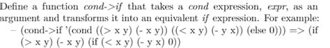 Solved Please Define Function In Scheme Programming Language