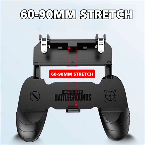 W18 Joystick Shooter Button Fire Trigger Gamepad Game Controller For Ios Android Pubg Games