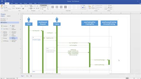 Проектирование диаграммы последовательности Uml Sequence Diagram
