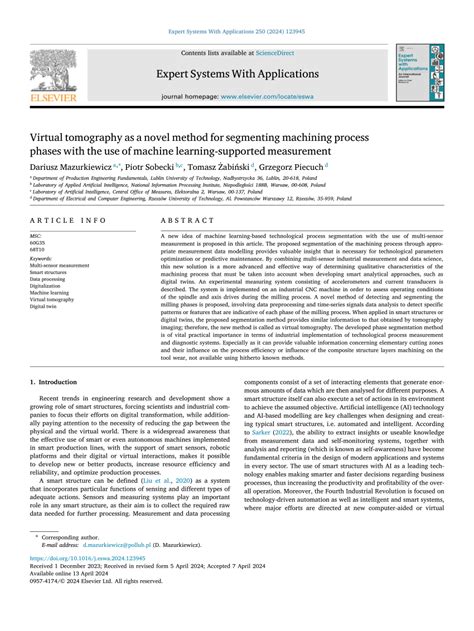 pdf virtual tomography as a novel method for segmenting machining