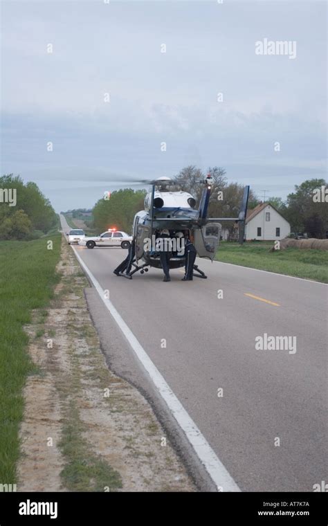 Seriously Injured Driver Airlifted To Hospital After Roll Over Crash