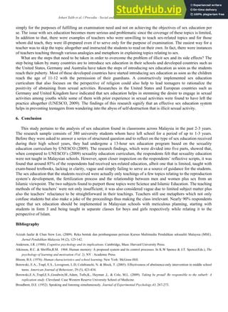 Analysis On Sex Education In Babes Across Malaysia PDF