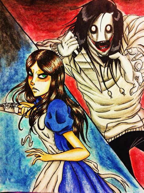Jeff The Killer X Alice Liddell Chapter 8 By Giraffe3001 On Deviantart