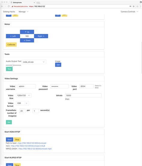 Dafang Ds Cam Synology Issue EliasKotlyar Xiaomi Dafang Hacks GitHub