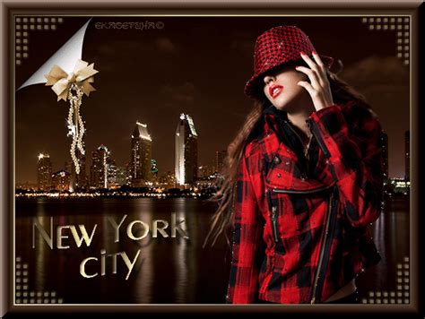 Девушка в шляпе на фоне города Девушки Картинки  Галерейка