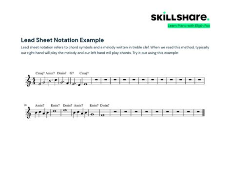 Elijah Fox Lead Sheet Example Pdf Pdf
