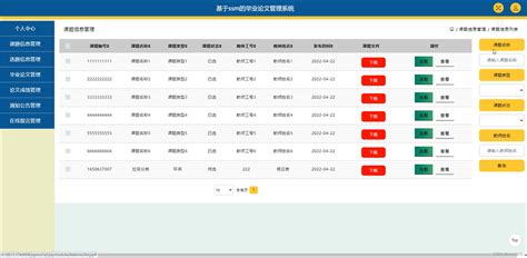 附源码 Javassm计算机毕业设计基于ssm的毕业论文管理系统rz7q5源码程序数据库部署 Csdn博客