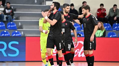 საქართველოს ფუტსალის ნაკრებმა კოსოვო დაამარცხა