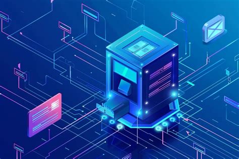 Blockchain Enables Secure Voting Systems Premium Ai Generated Image