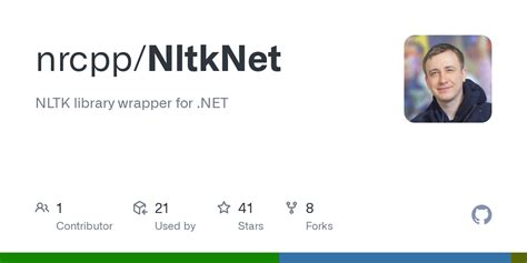 Github Nrcpp Nltknet Nltk Library Wrapper For Net