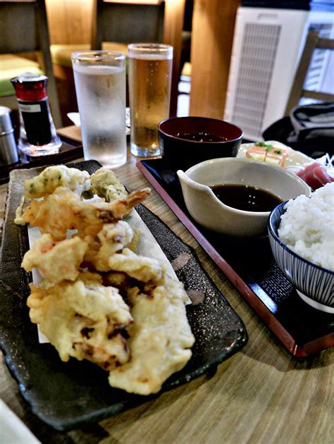 Teishoku Sets At Tendon Kohaku Uptown Mall Jellybeans In The City