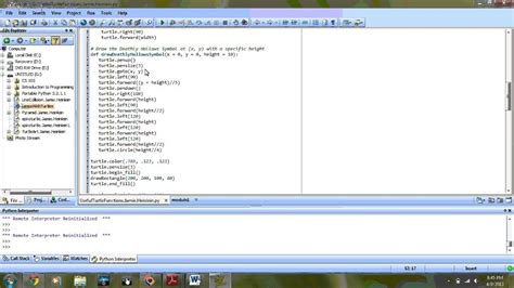 Python Functions And Turtle Graphics Youtube