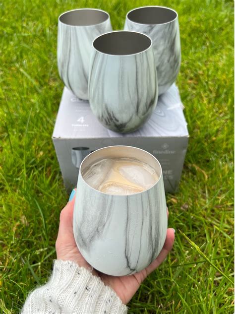 Finedine Stainless Steel Unbreakable Wine Glasses Home Of The Humble Warrior
