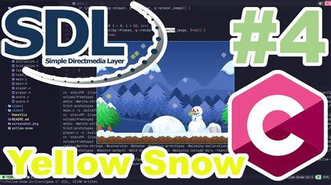 Dont Eat The Yellow Snow Part 4 Tutorial For C And Sdl2 Youtube