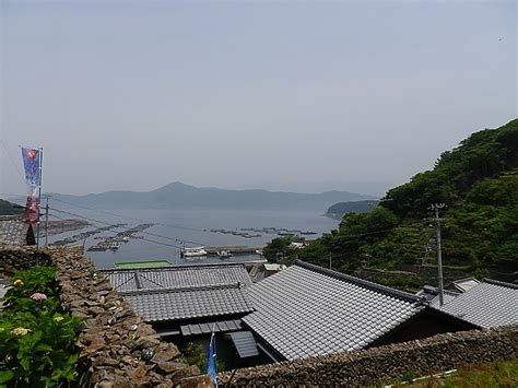 愛媛県南宇和郡愛南町 石垣の里 西海の風景 2014