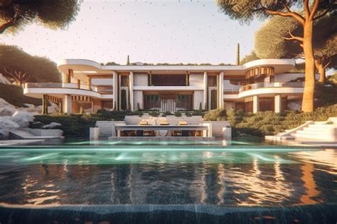 Premium Ai Image Creative Structure Future Architechture Strict