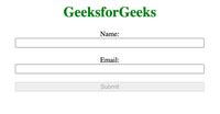 How To Prevent Buttons From Submitting Forms In Html Geeksforgeeks