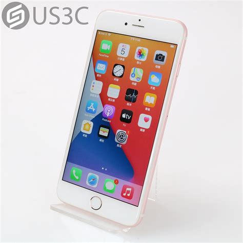 【us3c 桃園春日店】【一元起標】公司貨 Apple Iphone 6s Plus 16g 5 5吋 粉 1200萬畫素 支援touch