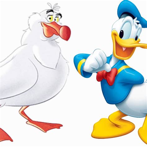 Scuttle And Donald Duck By Ebotizer On Deviantart