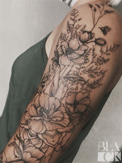 Pin By Deborah Hill On Tattoos Floral Tattoo Sleeve Flower Tattoo