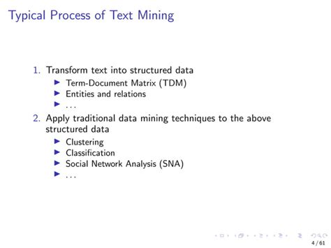 Rdatamining Slides Text Mining With R Pdf Social Networking Internet