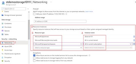 grant access to azure storage accounts for azure resource instances harvesting clouds
