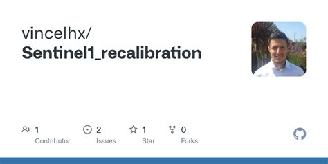 Github Vincelhxsentinel1recalibration