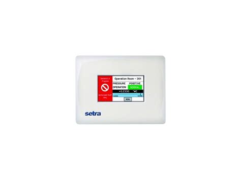 Setra Srcm Room Condition Monitor Pressure Sensors Instrumart