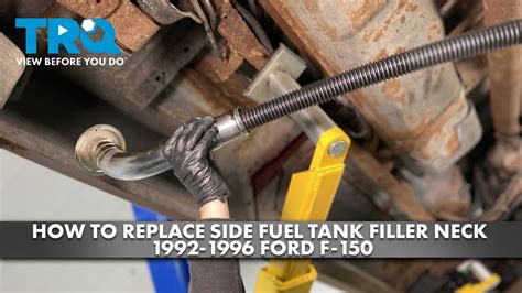 How To Replace A Fuel Filler Neck