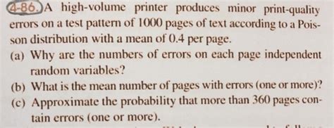 Solved Suppose That X Is A Poisson Random Variable With Chegg