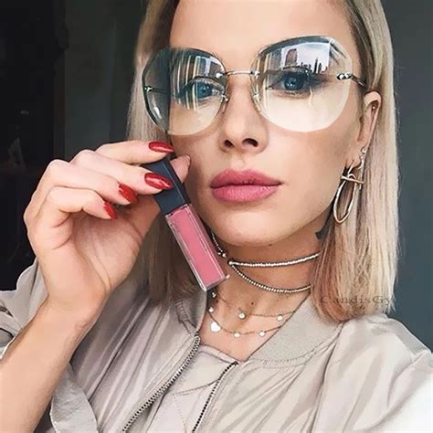 2019 Luxury Unique Sunglasses Women Brand Designer Vintage Rimless Sunglass Female Sun Glasses