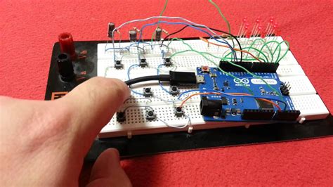 Controlar Matriz Led x cada led individualmente con Matriz de Botones x Español