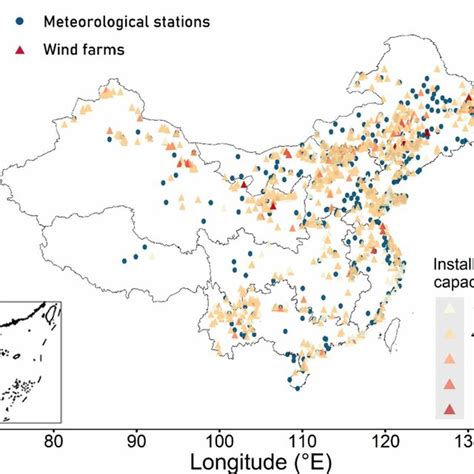 Spatial Distribution Of Currently Installed Wind Power Capacity In Download Scientific Diagram